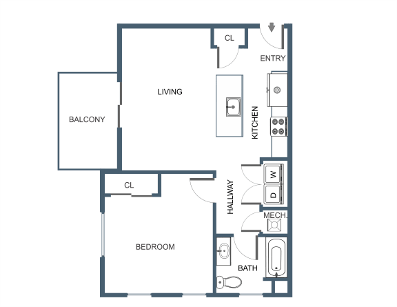 Floor Plans of CB Lofts in Atlanta, GA
