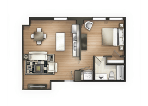 Floor Plans of Land Bank Lofts in Columbia, SC