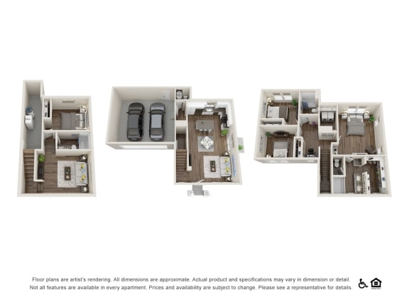Floor Plans of Viviano at Riverton in Riverton, UT