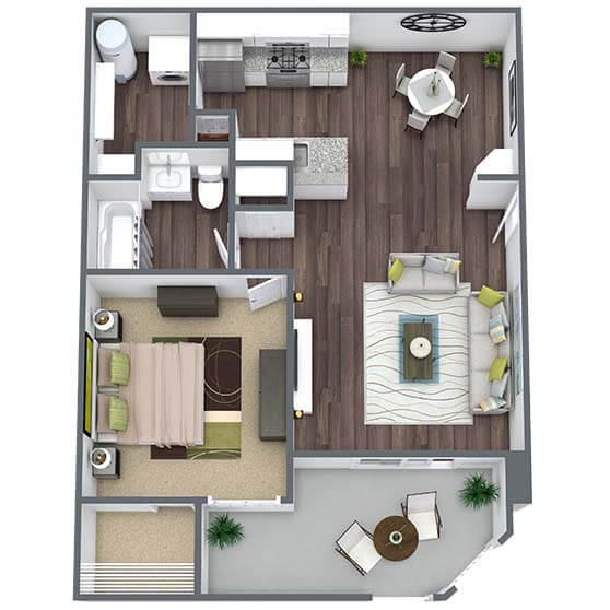 Floor Plans of Vinings At Hunters Green in Tampa, FL
