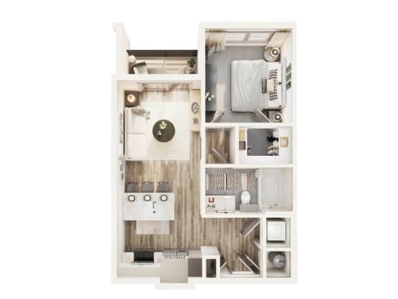 Floor Plans of The Beckley on Trinity | BRAND-NEW LUXURY APARTMENTS in Dallas, TX