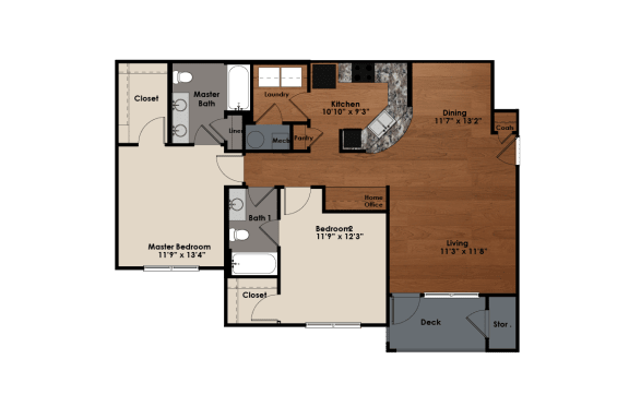 1, 2, 3 Bedroom Apartments in Indian Land, SC | Enclave at Bailes Ridge