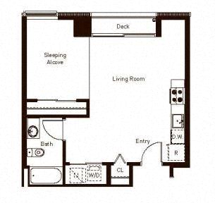 Aspira Apartments in Seattle, WA | Floor Plans
