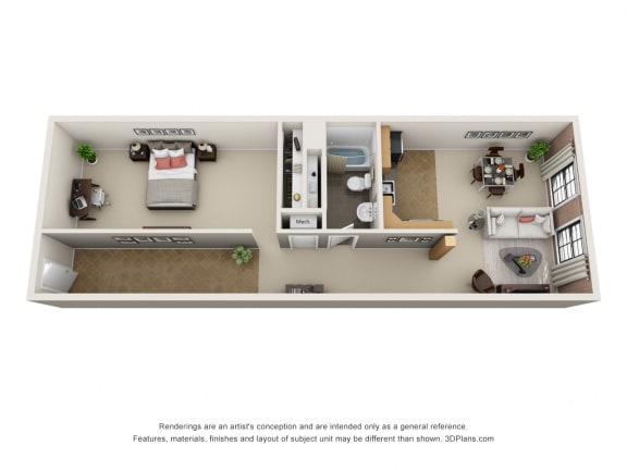 Floor Plans of L15 Lofts in Omaha, NE