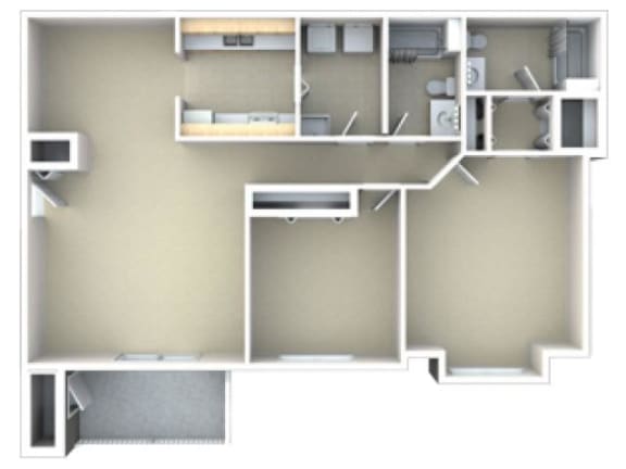 Floor Plans of Mallard Crossing at St. Matthews in Louisville, KY