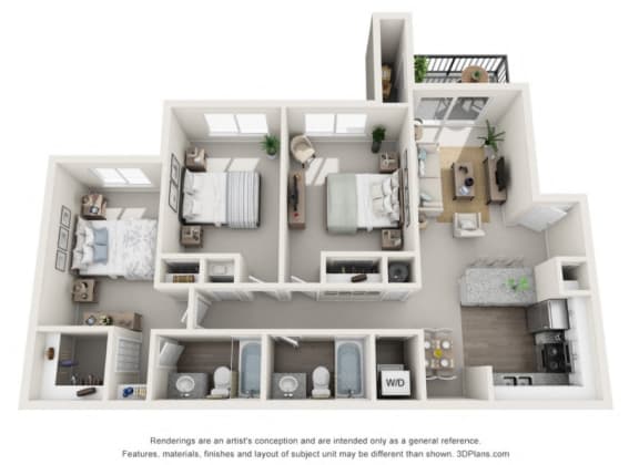 Floor Plans of Skye Reserve in Brandon, FL
