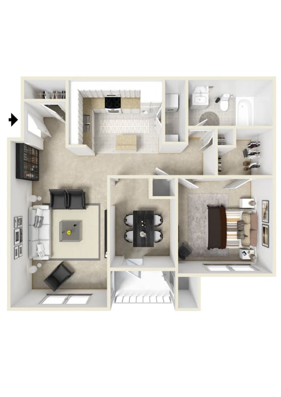 Floor Plans of Wesley Providence in Stonecrest, GA