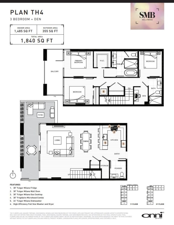 Floor Plans of SMB Hollywood in Los Angeles, CA