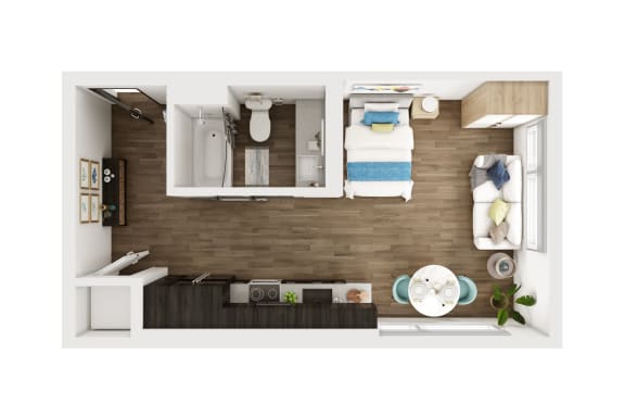 Studio, 1 & 2-Bedroom Apartments in Bremerton, WA | Marina Square