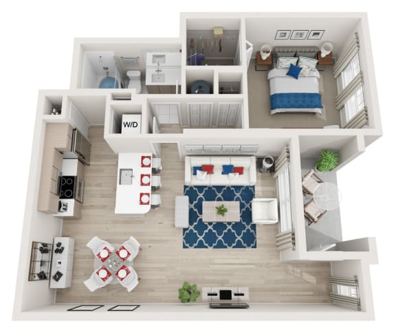 1, 2 & 3 Bedroom Apartments in Lake Worth | Altis Blue Lake