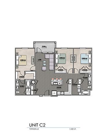 Floor Plans of Terrabella in Jacksonville, FL