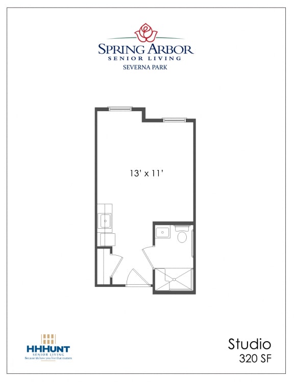 Studio, 1 & 2 Bedroom Apartments | Spring Arbor Living