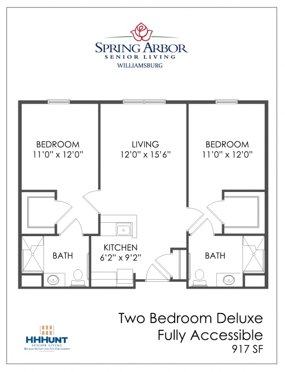 Studio, 1 and 2 Bedroom Apartments | Spring Arbor Living