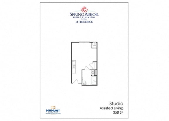Studio, 1 & 2 Bedroom Apartments | Spring Arbor of Frederick