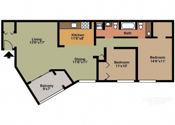 Floor Plans of Spring Valley in Harrisburg, PA