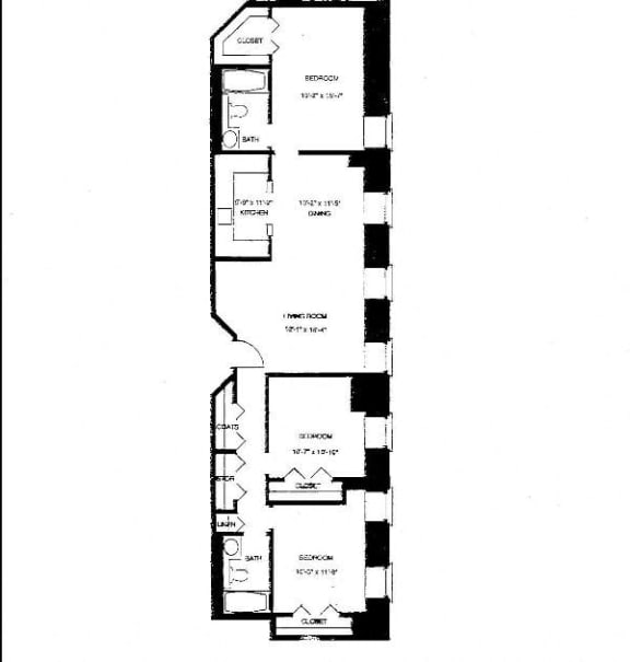 Floor Plans of Massachusetts Mills in Lowell, MA