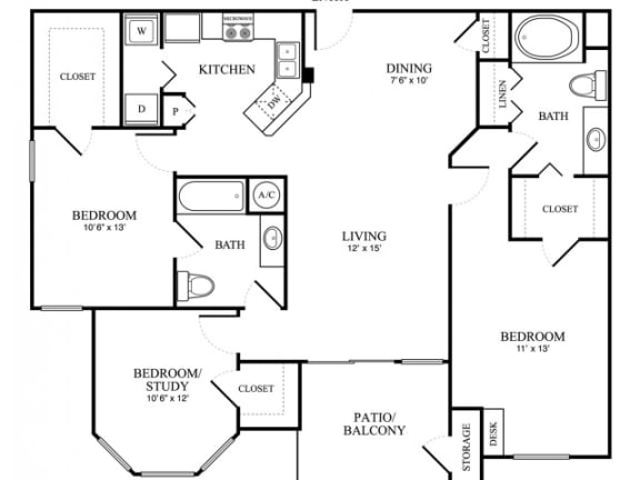 Floor Plans of Cornerstone Ranch in Katy, TX