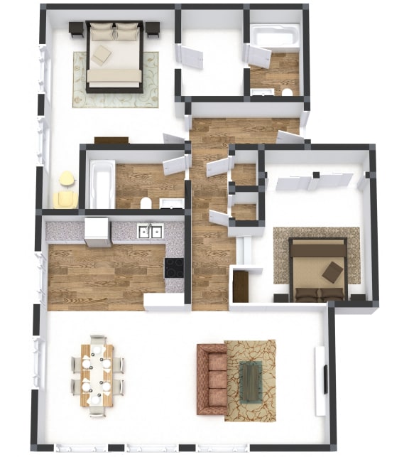 Floor Plans of Groton Lofts in Cincinnati, OH