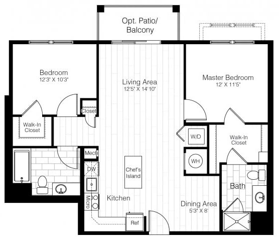 Floor Plans of Watertown Mews in Watertown, MA