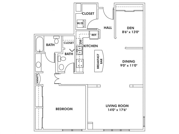 Floor Plans of Heritage Landing in Minneapolis, MN