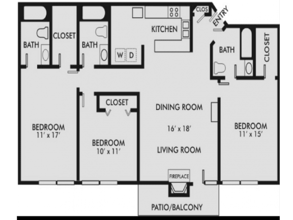 Floor Plans of Wellspring in Columbia, SC