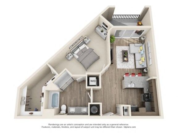 Studio, 1 & 2-Bedroom Apartments in Raleigh, NC | The Edison Lofts