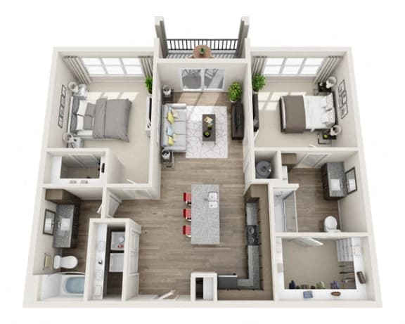 Studio, 1 & 2-Bedroom Apartments in Raleigh, NC | The Edison Lofts