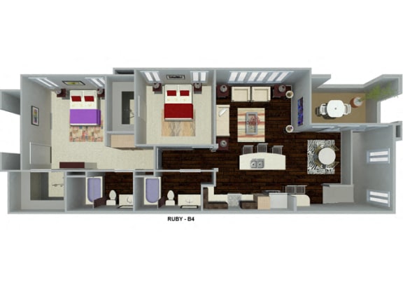 1, 2 & 3-Bedroom Apartments in Redlands | Circa 2020 | Floor Plans