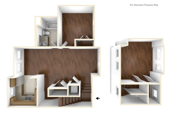Floor Plans of The Anne M. Lynch Homes at Old Colony in South Boston, MA