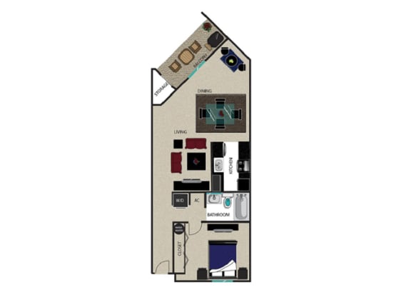 Floor Plans of Anchorage in Slidell, LA