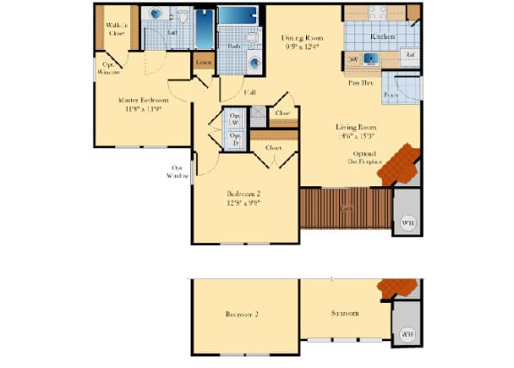 Floor Plans of Springfield Crossing in Springfield, VA