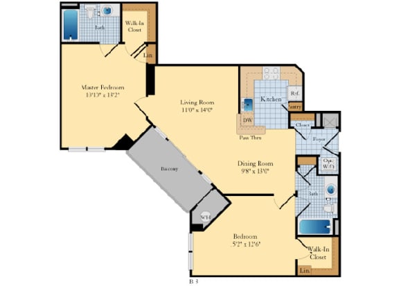 Floor Plans of Springfield Crossing in Springfield, VA
