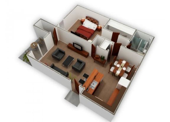 Floor Plans of Carson Catalina Apartments in Carson City, NV