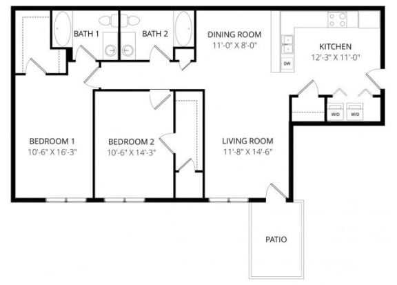 Arbor Ridge Apartments | Floor Plans | Milwaukee, WI | Weidner