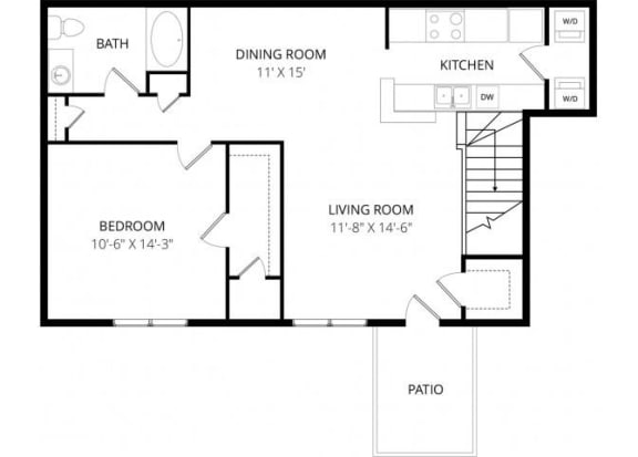 Arbor Ridge Apartments | Floor Plans | Milwaukee, WI | Weidner