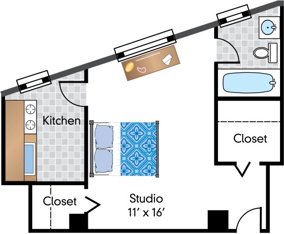 Floor Plans of The Phoenix in Washington, DC