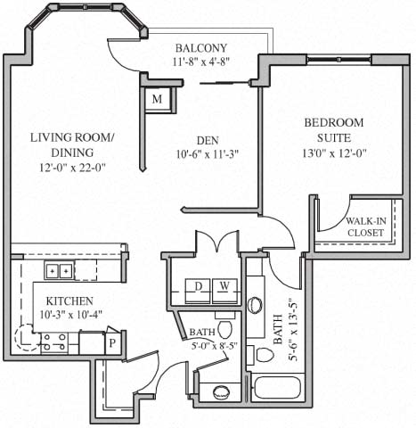 Floor Plans of Cornelia Place in Edina, MN