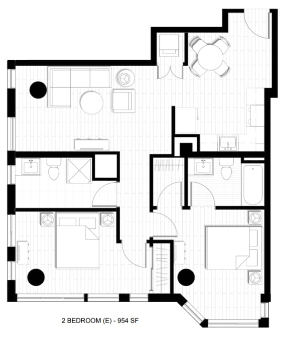 Floor Plans of O2 in Seattle, WA