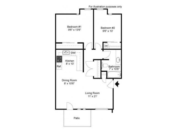 Lancaster Commons | 2 Bedroom | Available Units