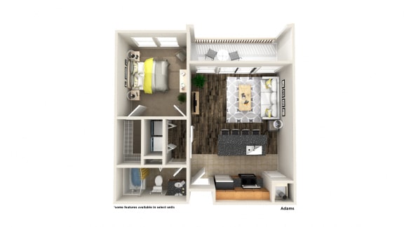 Lofts for Rent in Atlanta | West Inman Lofts | Floor Plans