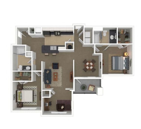 Floor Plans of Ascent North in Austin, TX