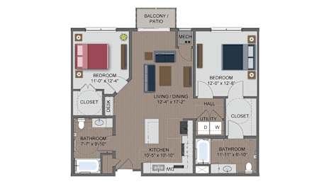 Studio, 1, 2 & 3 Bedroom Apartments in Maple Grove | The Edison at ...
