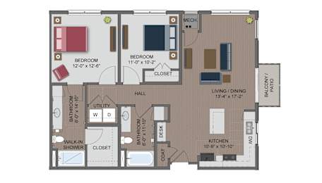 Studio, 1, 2 & 3 Bedroom Apartments in Maple Grove | The Edison at ...