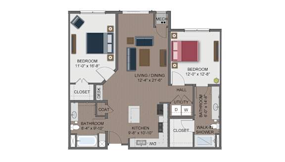 Studio, 1, 2 & 3 Bedroom Apartments in Maple Grove | The Edison at ...