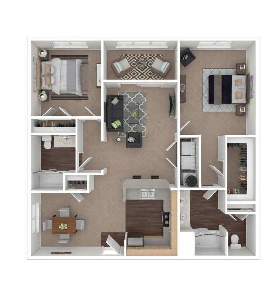 Fort Mill Apartments | Millcrest Park Floor Plans