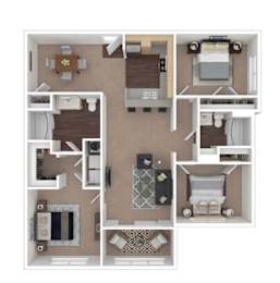 Fort Mill Apartments | Millcrest Park Floor Plans