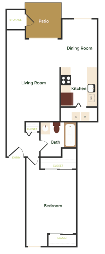 Floor Plans of Waterbrook in Kent, WA