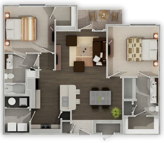 Floor Plans of Sierra Ridge in Dickinson, ND