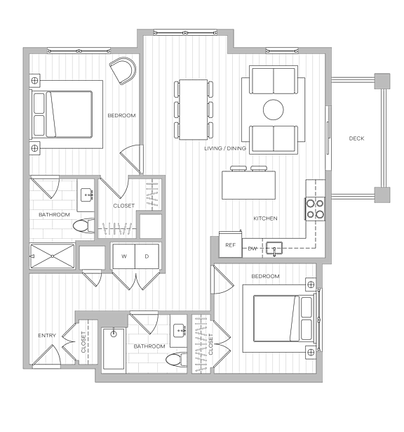 Apartments in Somerset, MA | 1, 2 & 3 Bedroom Floor Plans | Slade Farm ...