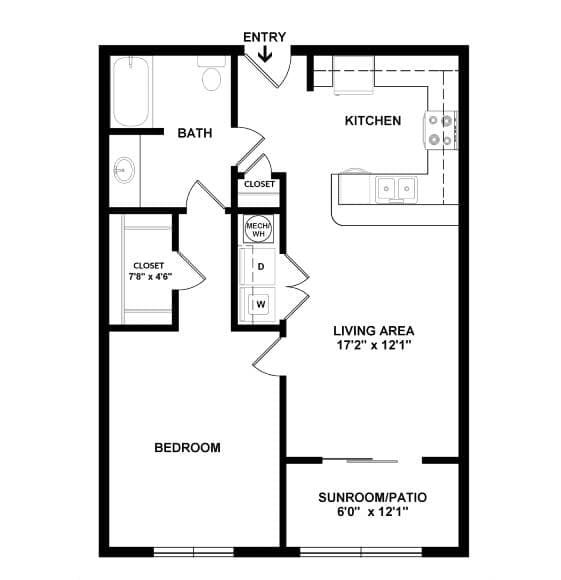 Fort Mill Apartments | Millcrest Park Floor Plans